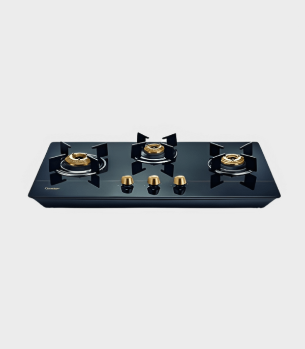 PRESTIGE EURO 3B GLASS TOP GAS STOVE – greenbits